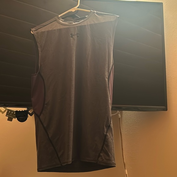 Under Armour | Shirts | Mens Under Armour Heat Gear Sleeveless Tank ...